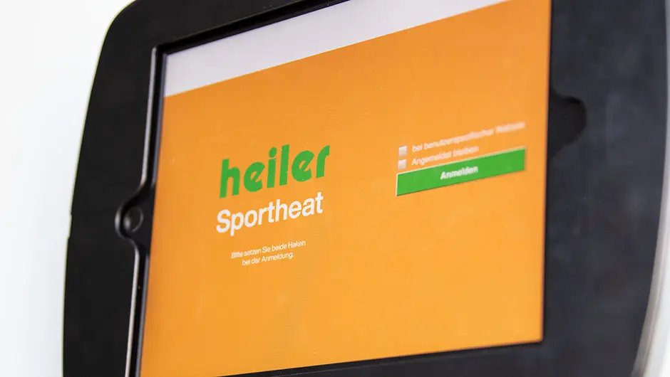 Mobile Heizanlage für Rasenheizungen - heiler Sportplatzbau